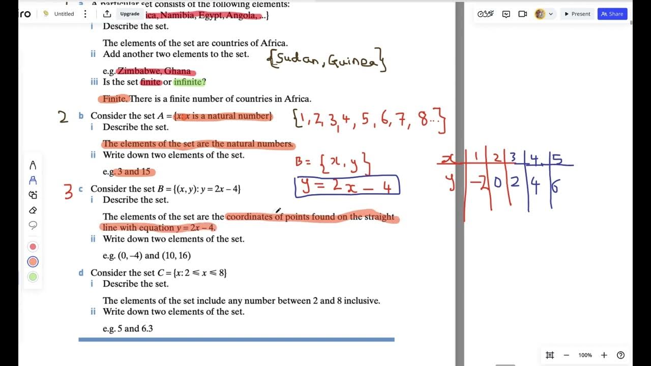 IGCSE MATHS CHAPTER 10 SET NOTATION AND VENN DIAGRAM - YouTube