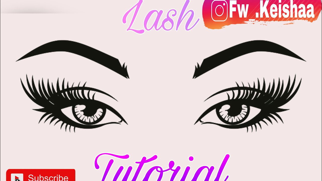 Lash tutorial for beginners 💓 - YouTube