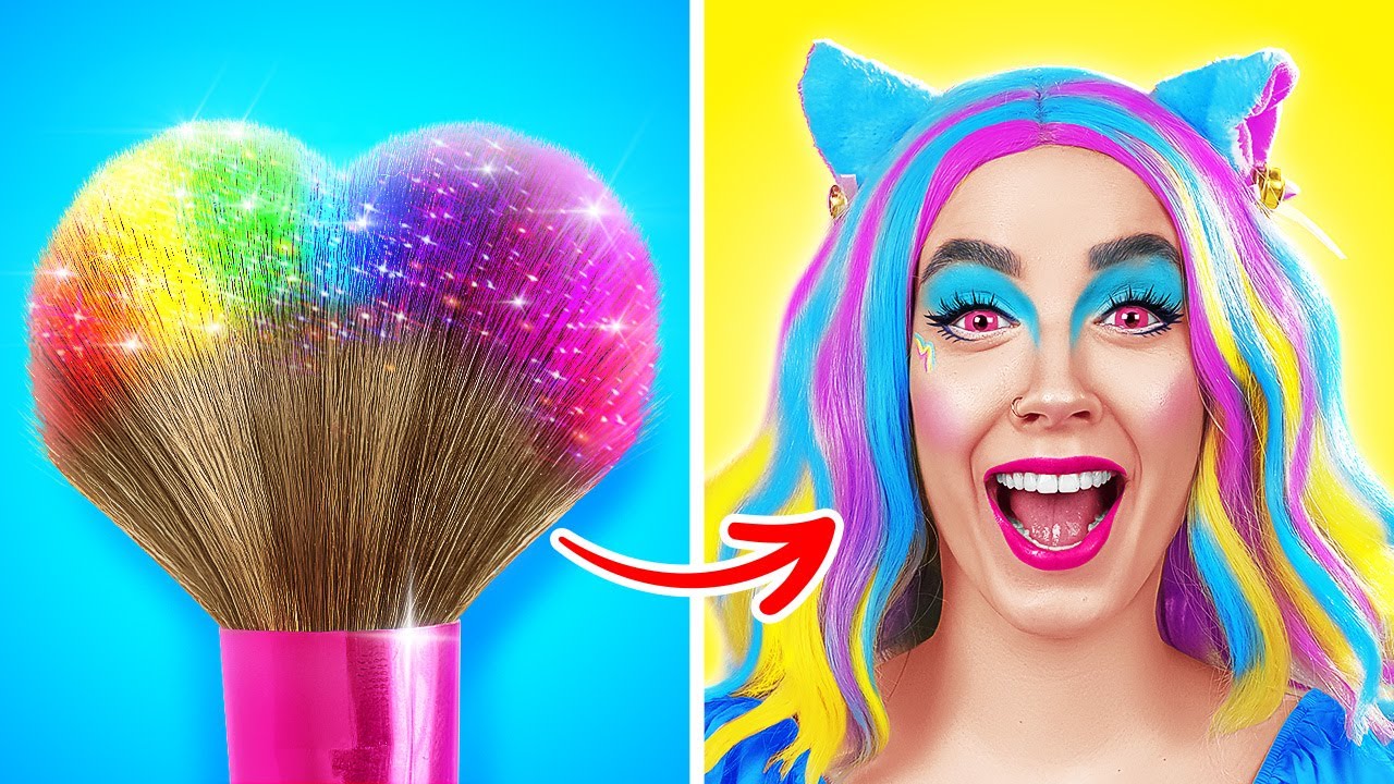 SHE CHANGED AFTER WHAT SHE SAW in HAUNTED HOUSE | My Little Pony Makeup ...