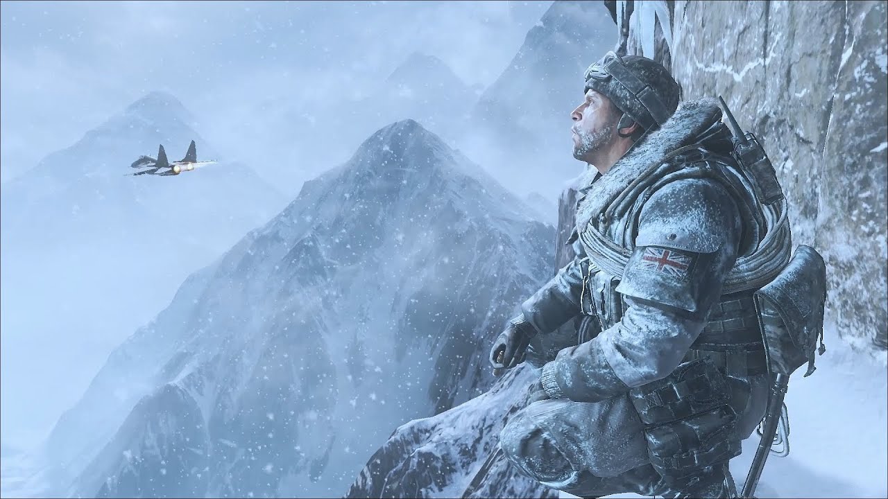 COD MW2 Remastered Mission 03 Cliffhanger - YouTube