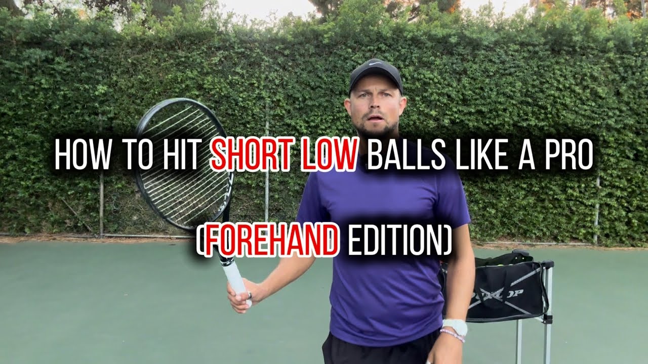 How to hit SHORT LOW balls like a pro (forehand edition) - YouTube