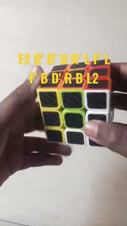 In 3 3 rubik's cube 'Python' pattern - YouTube