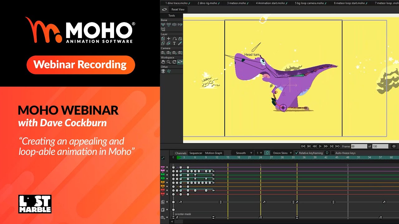 Webinar – Creating an appealing and loop able animation in Moho with ...