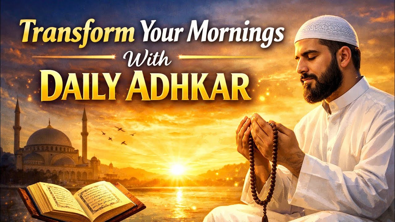 MORNING AZKAR DUAS ADHKAR اذکار الصباح بصوت - YouTube