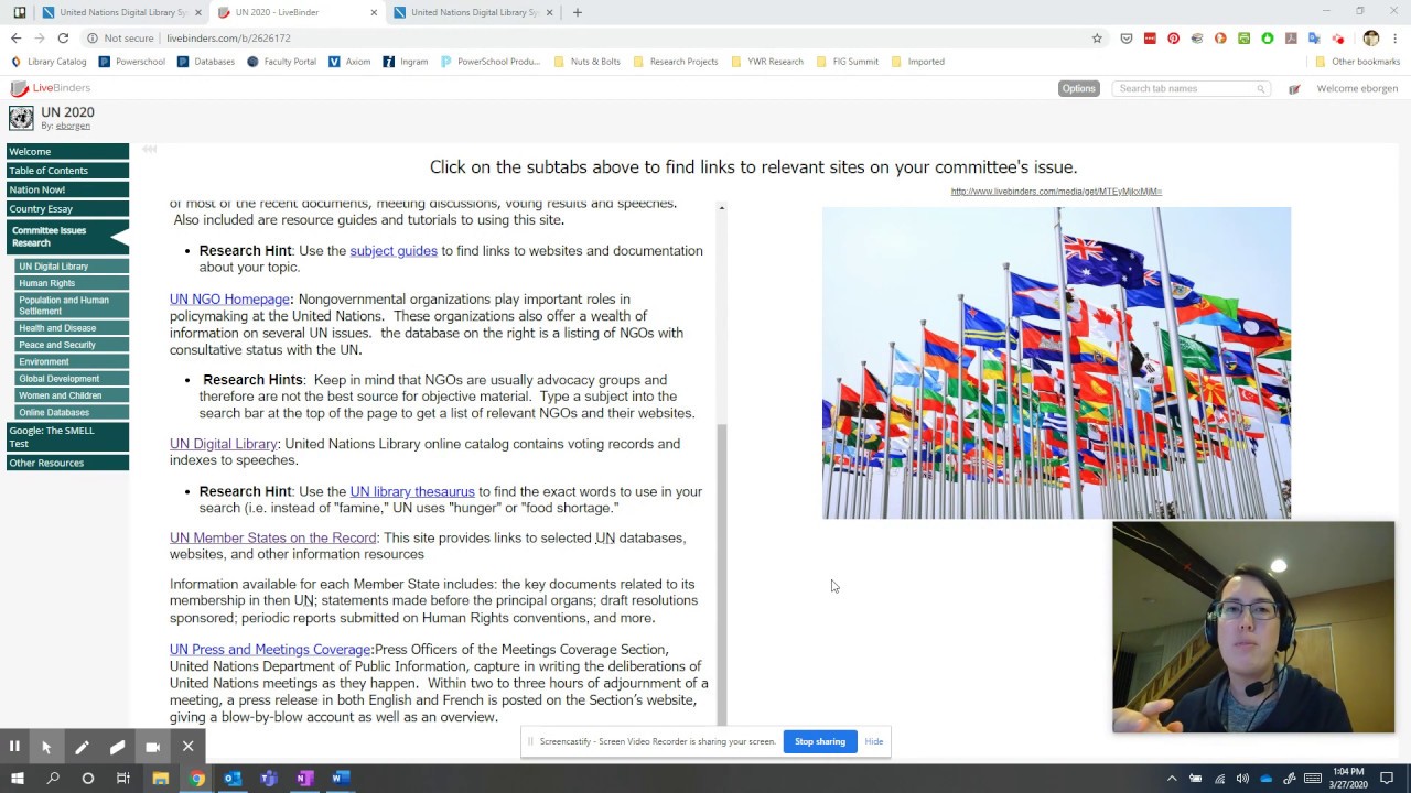 UN Digital Library: searching for resolutions and voting records - YouTube