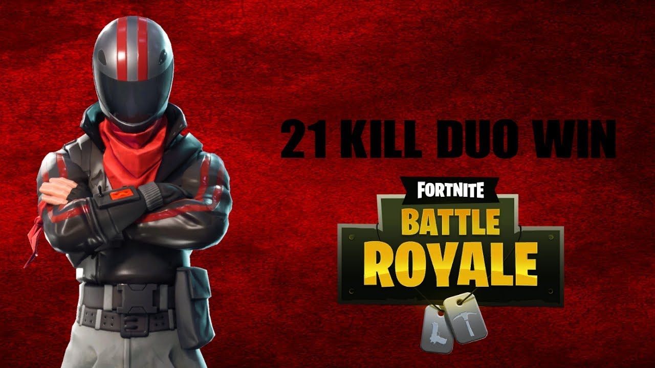 Fortnite 21 Kill Duo Win!! - YouTube