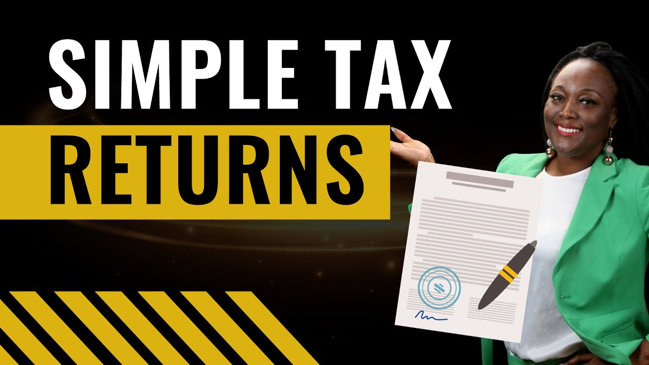 How to File a Simple Tax Return (FAST) | Shamika Saves - YouTube