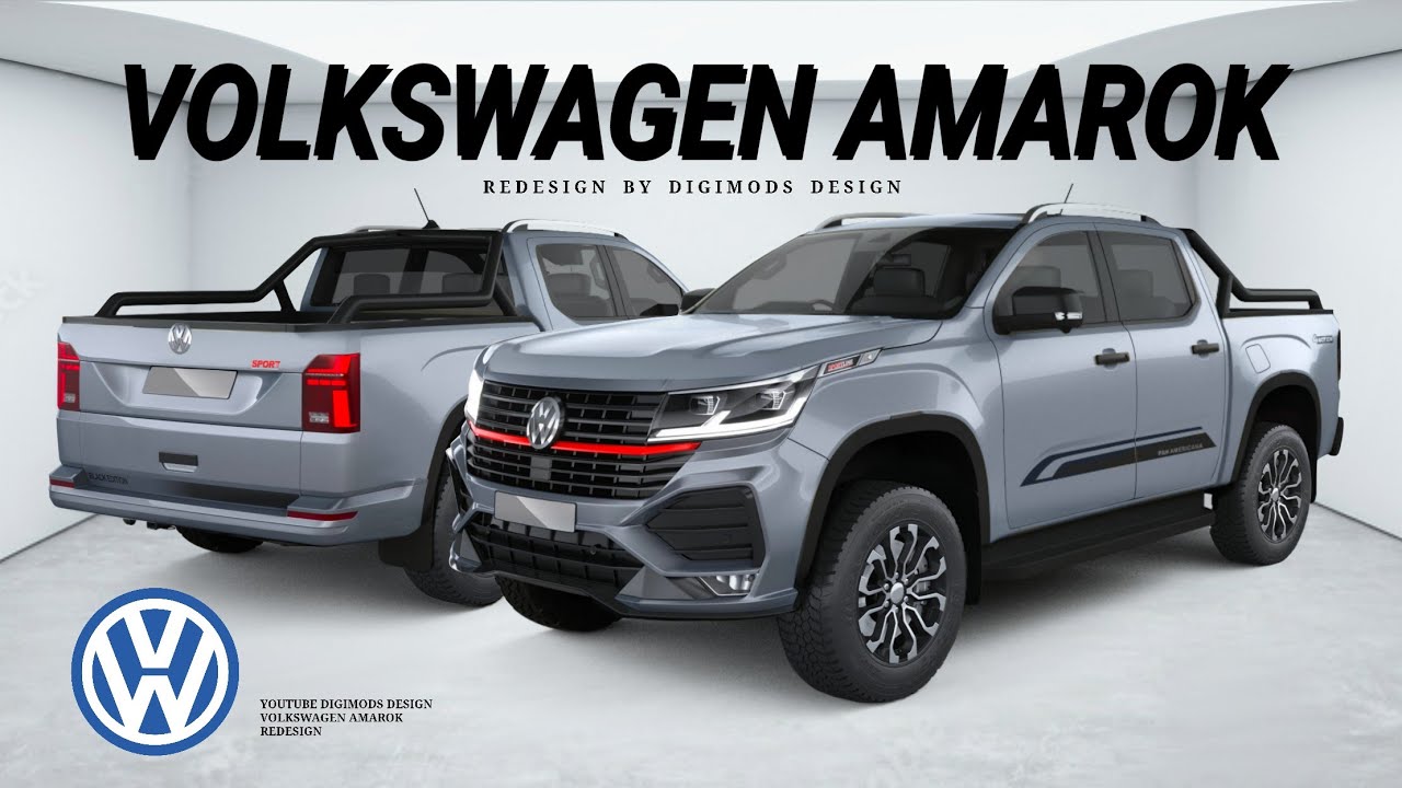 ALL NEW VOLKSWAGEN AMAROK 2025-2026? REDESIGN | Digimods DESIGN | - YouTube