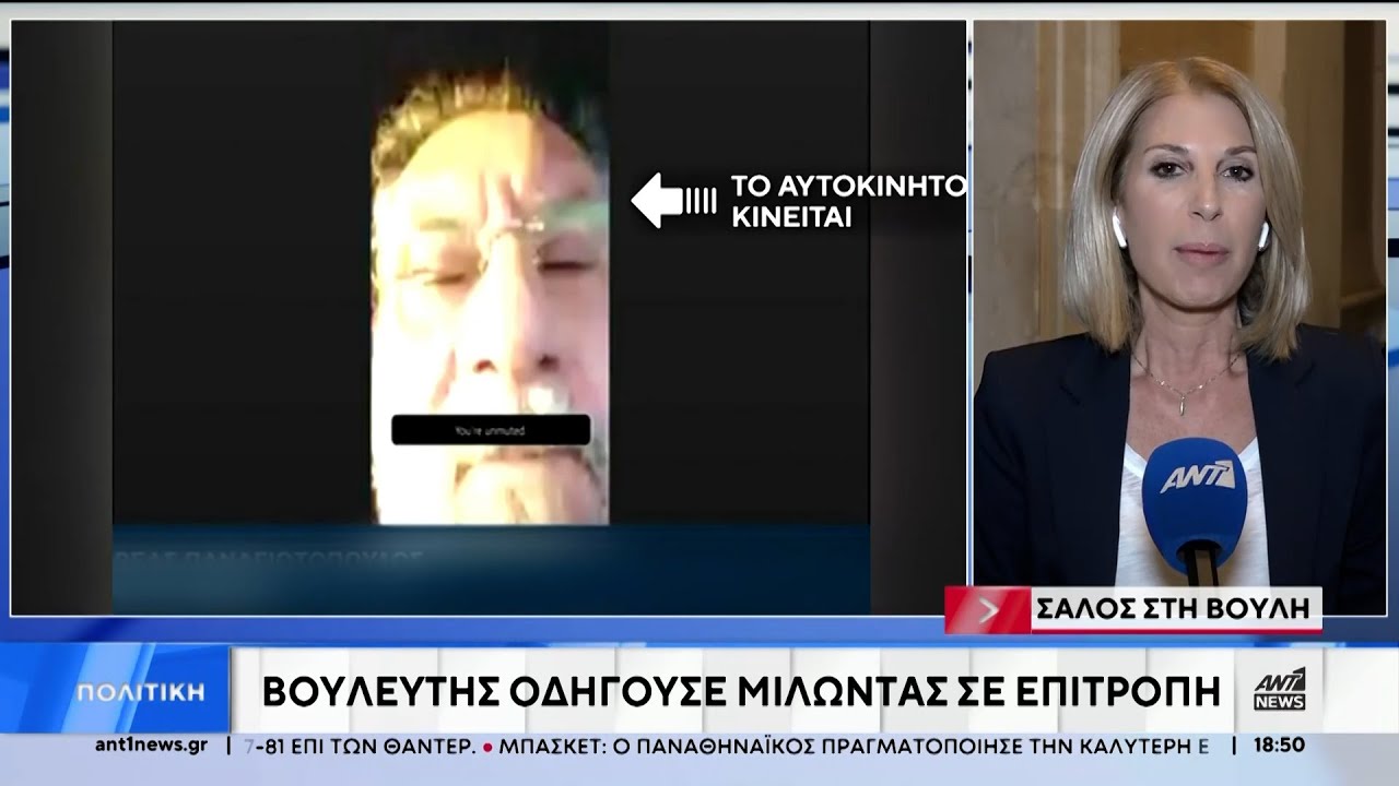 Αδιανόητο περιστατικό στη Βουλή - YouTube