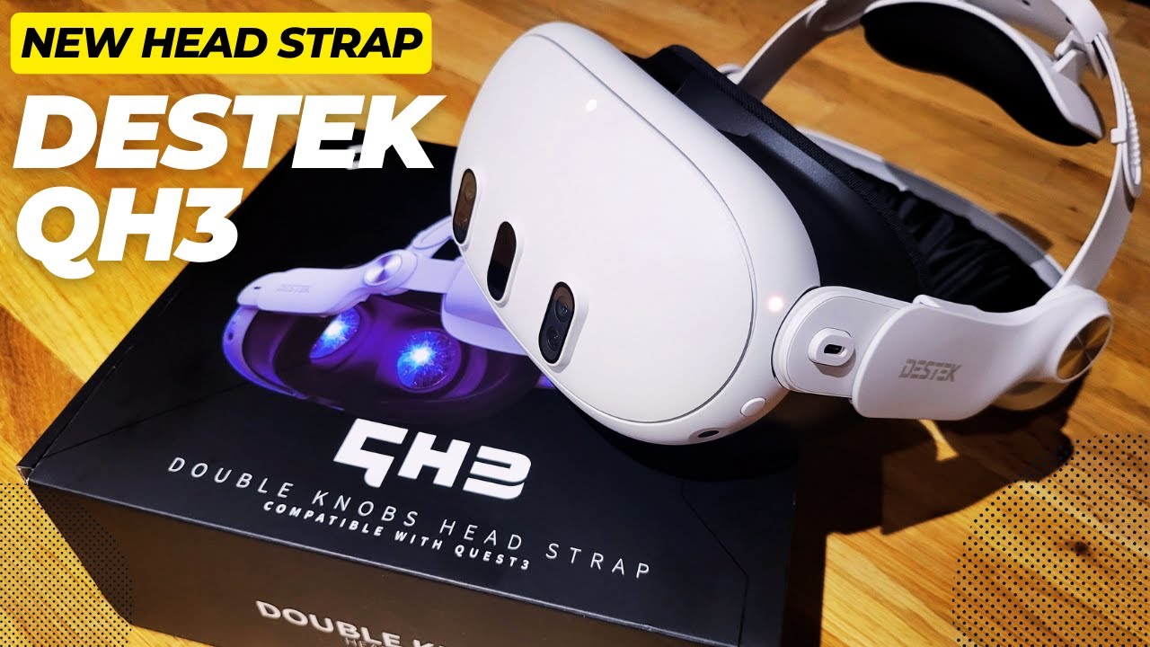 Destek QH3 Review: The Meta Quest 3 Headset Strap You Need!! - YouTube