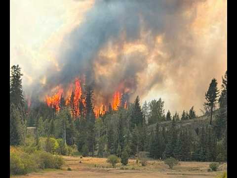 Logan Lake and Clinton Wildfire Analysis Tonight!!
