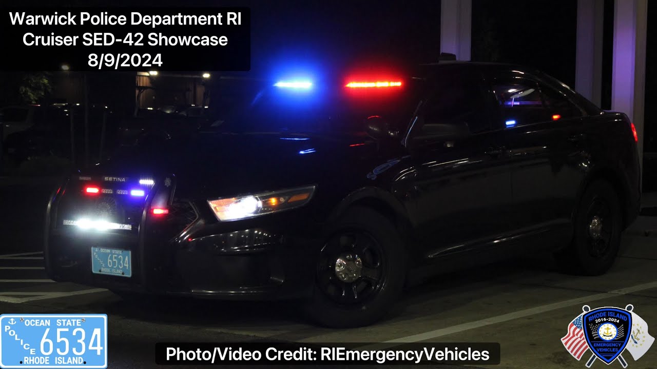 Warwick Police Department RI Cruiser SED 42 Showcase - YouTube