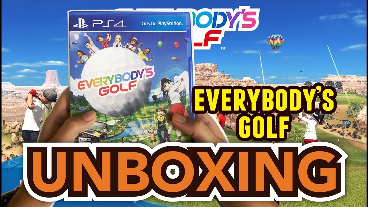 Everybody's Golf (PS4) Unboxing !! - YouTube