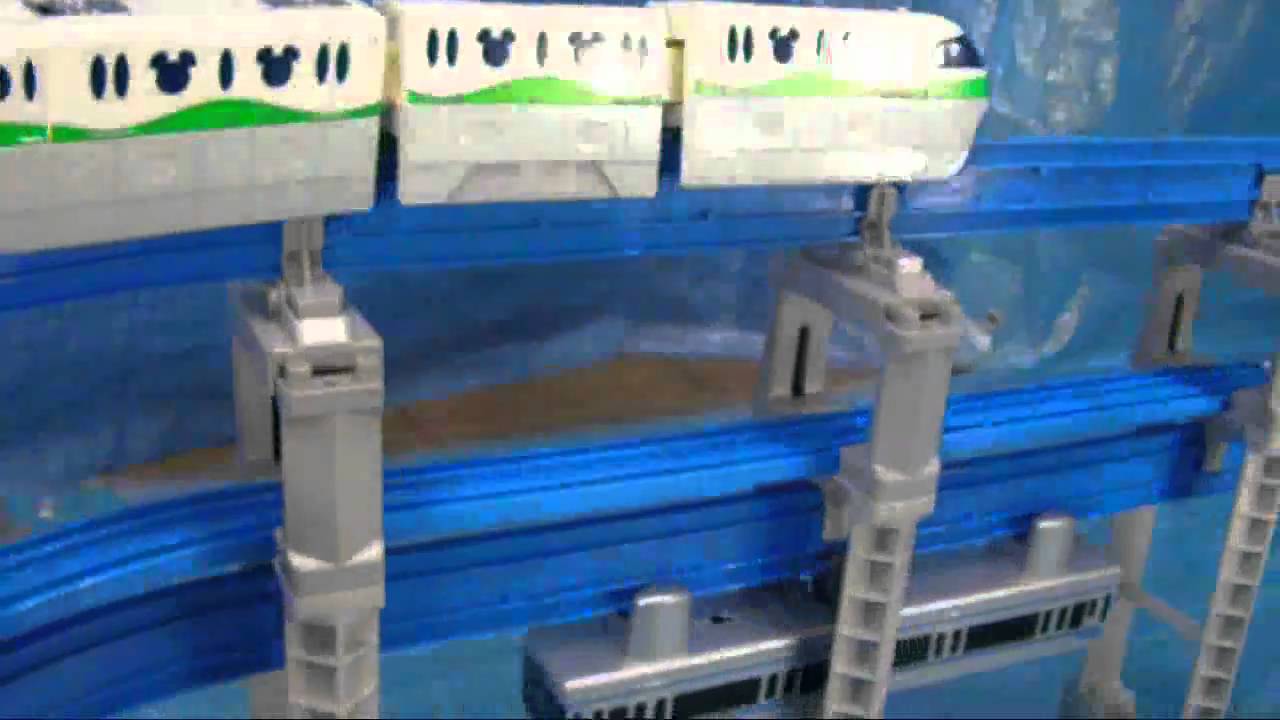 プラレールモノレール試運転 Plarail monorail trains trial run - YouTube
