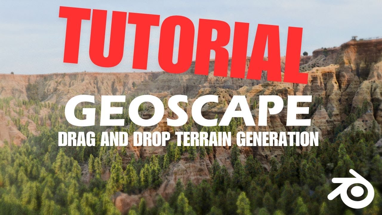 Geoscape Terrain Nodes - Blender Tutorial - YouTube