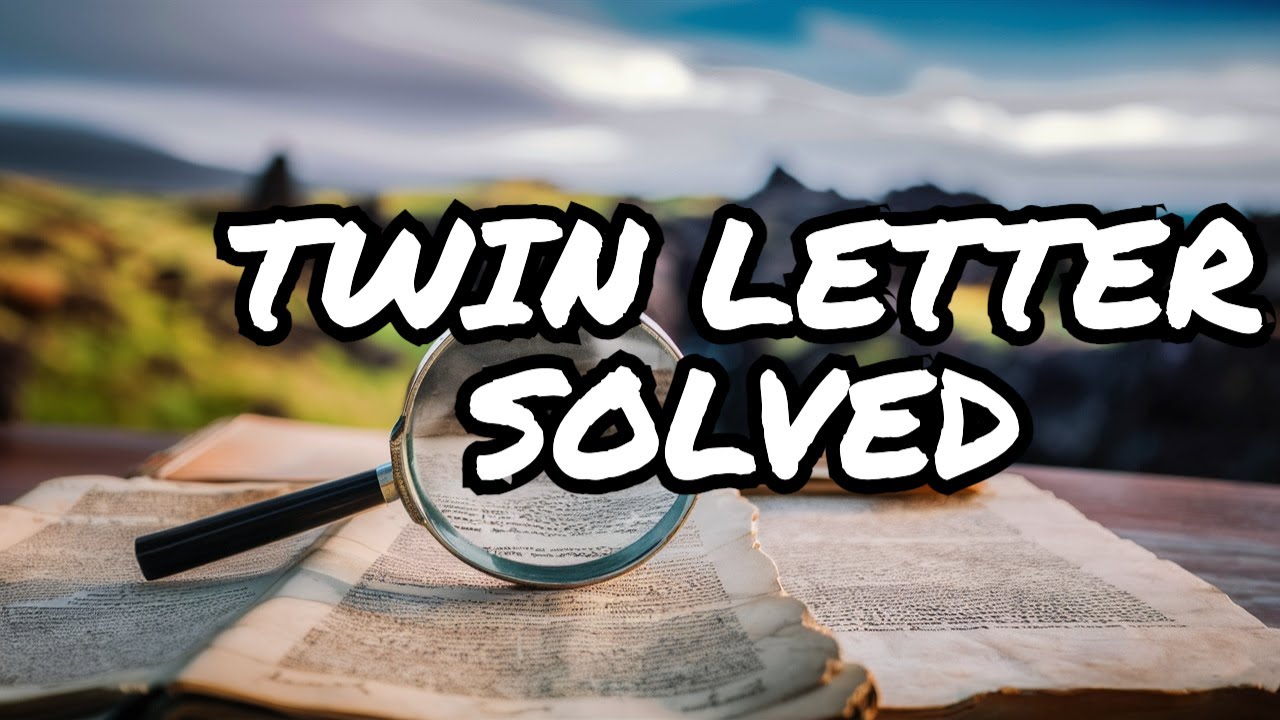 The Icelandic twin letter mystery, solved - YouTube