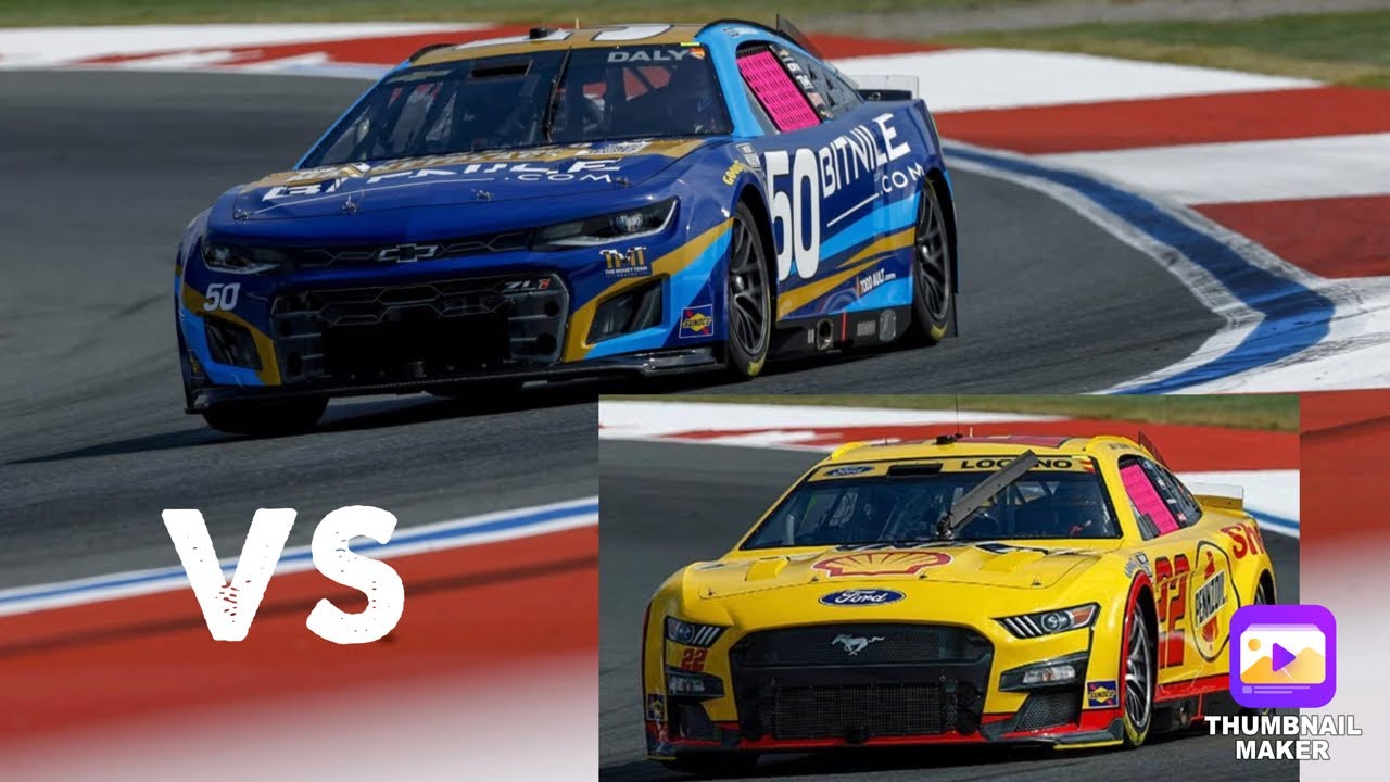 What a fast Nascar sounds like compared to a slow Nascar - YouTube