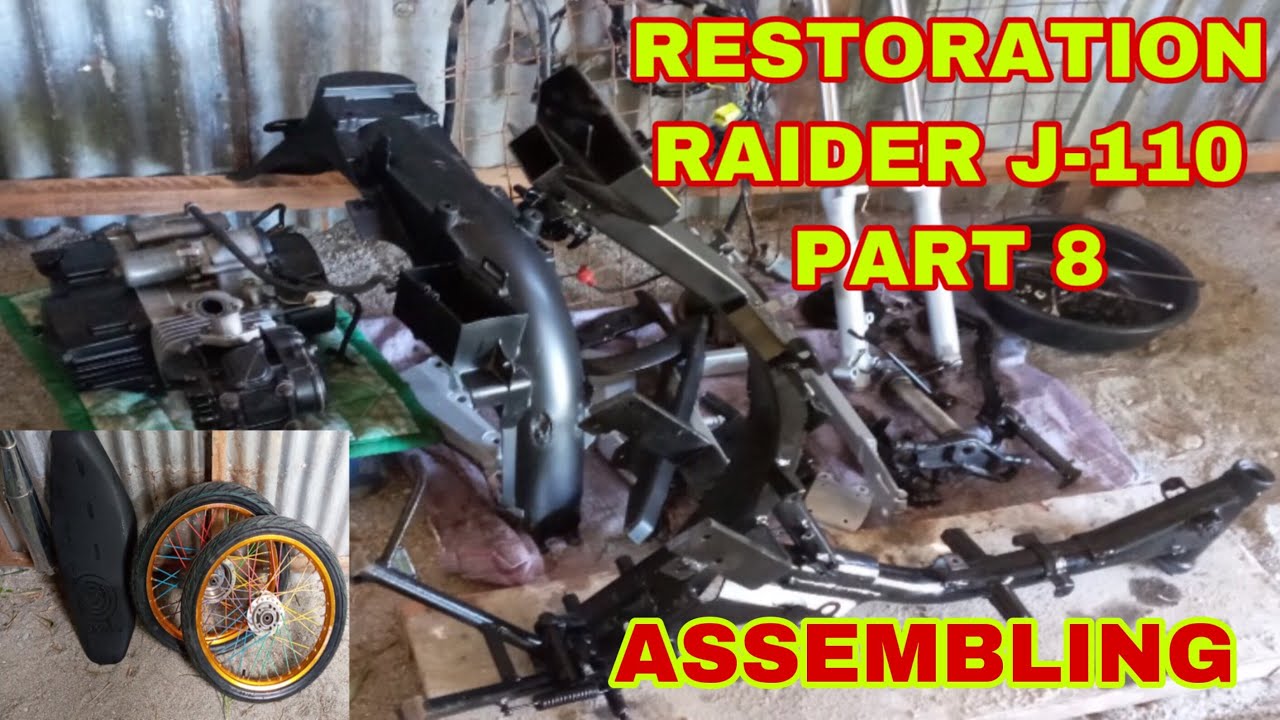 Raider j 110 Restoration | Part 8 - YouTube