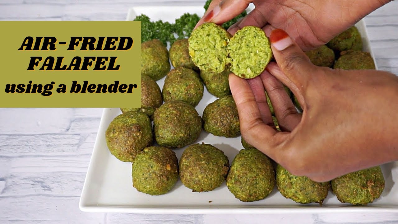 AIR FRIED FALAFEL WITH A BLENDER - YouTube