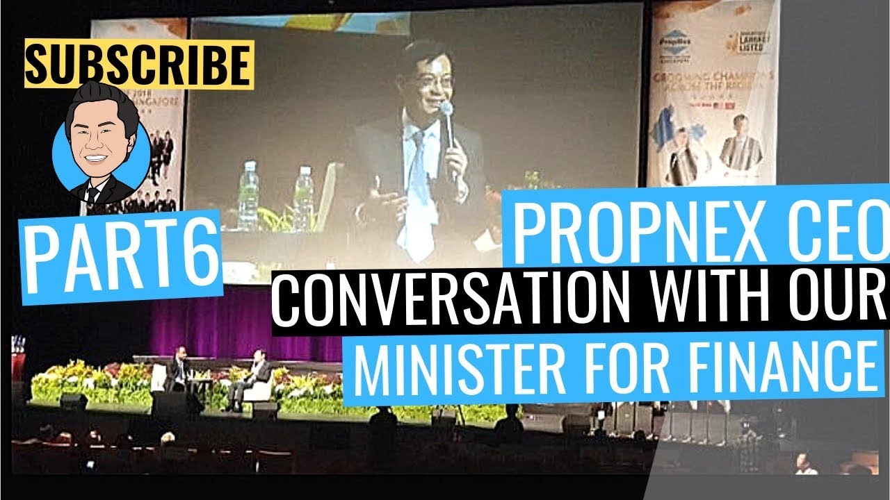 PropNex CEO Ismail Conversation with Mr Heng Swee Keat Minister For ...