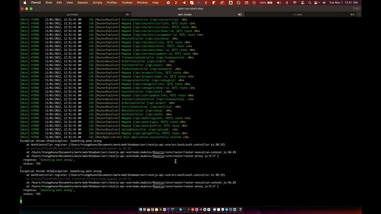 #17 Seri API Nodejs nestjs - Error handling and data validation - 123code.net - YouTube