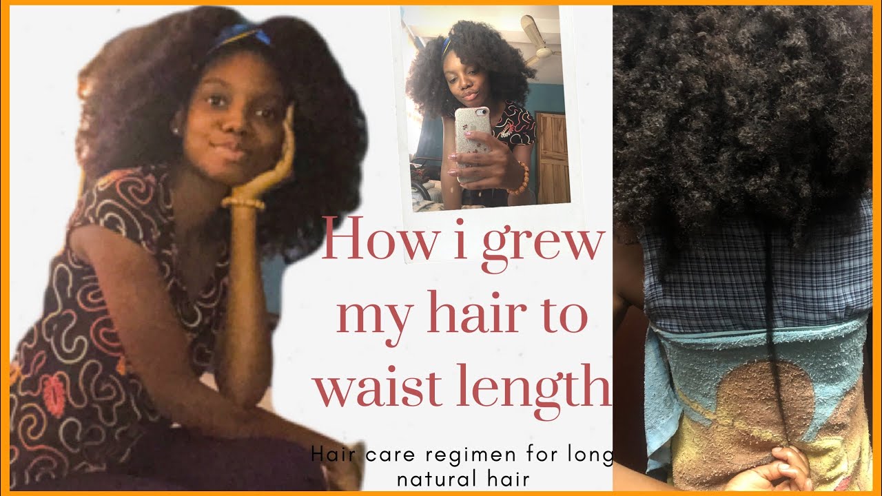 How I Grew My Hair To Waist Length Fast Ii Hair Care Regimen For Long