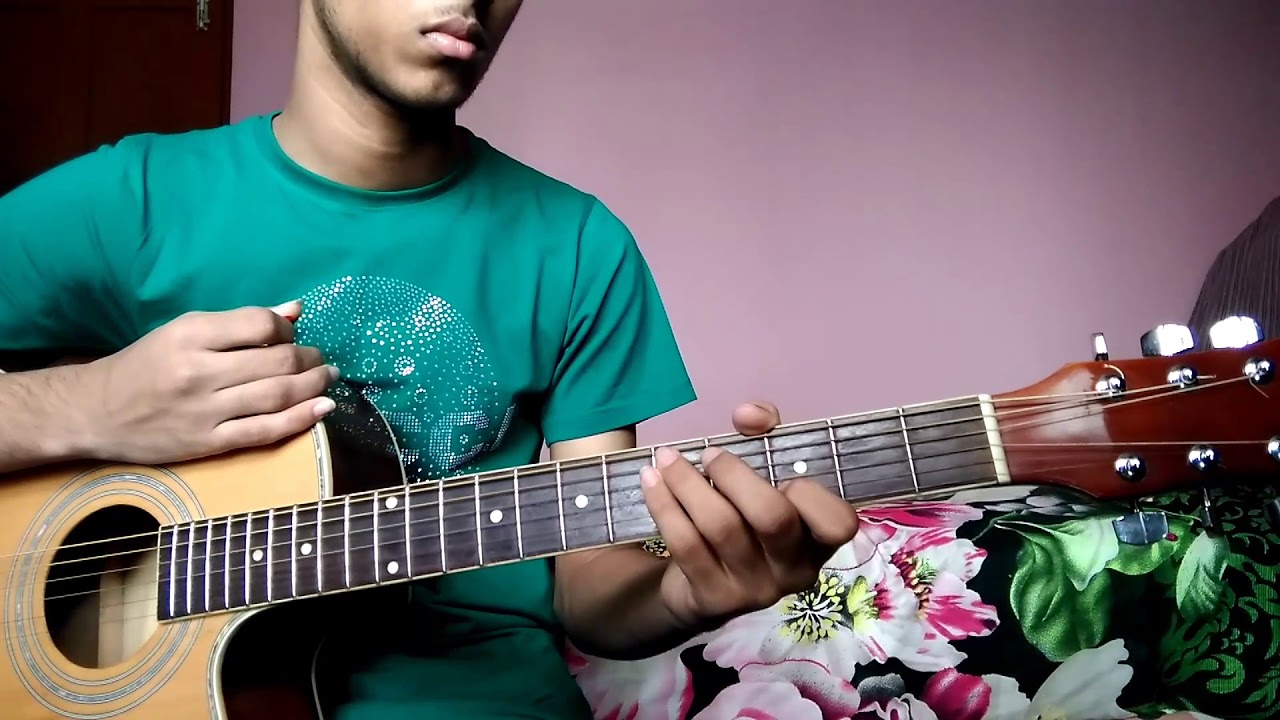 Ninnu Kori Adiga Adiga full song Guitar Cover - YouTube