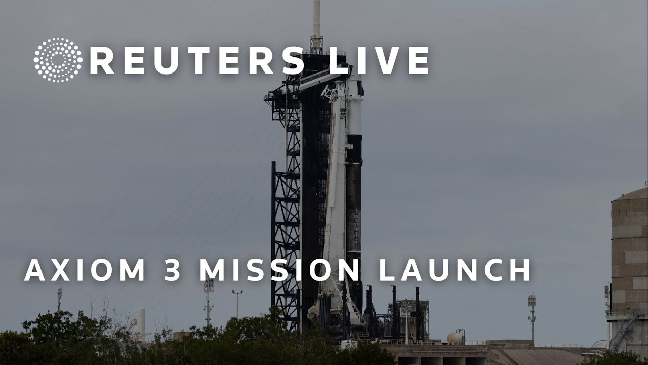 LIVE: Axiom 3 mission set to launch to ISS - YouTube