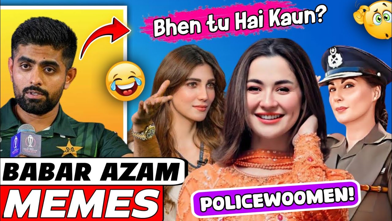 "MEMES THAT WILL MAKE YOU GO 'WOW' | AMAZING VIDEOS" | BABAR AZAM MEMES ...