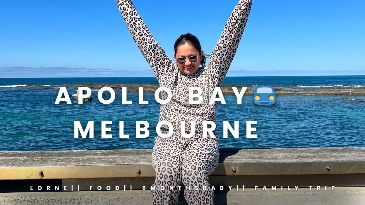 Going back to Melbourne from Apollo Bay|| Day 3 of travel|| Lorne Town ...