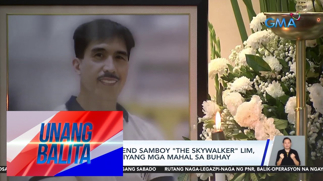 Basketball legend Samboy " The Skywalker" Lim, inalala ng kaniyang mga ...