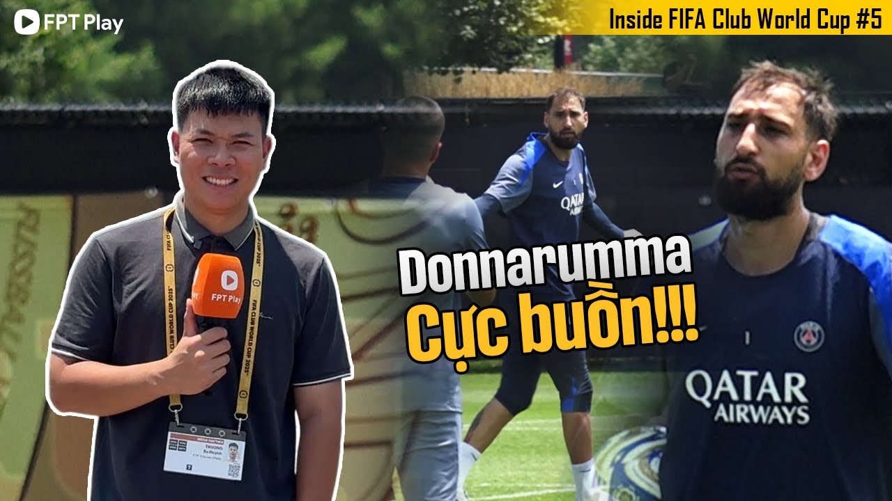 DONMARUMMA BUỒN RƯỜI RƯỢI, PSG TẬP DỨT ĐIỂM CỰC CĂNG TRƯỚC TRẬN GẶP ...