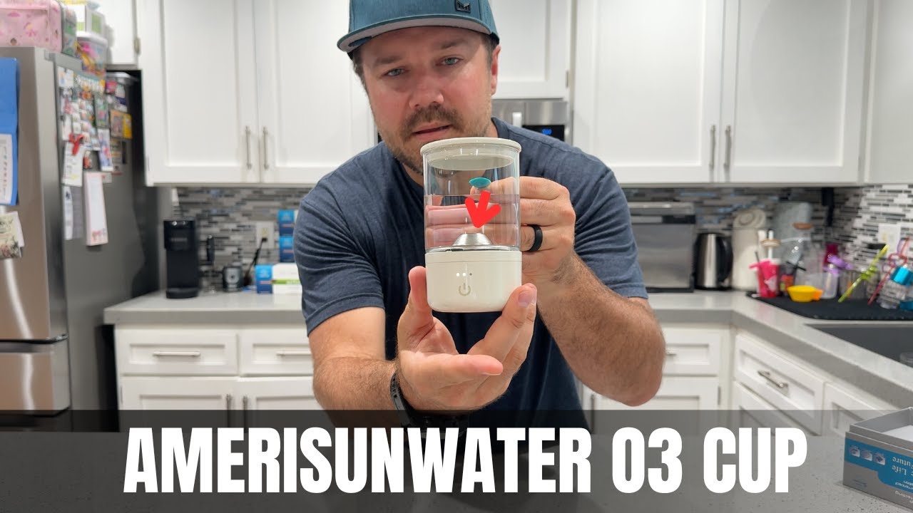 AmerisunWater O3 Mouthwash Cup Demo & Review! - YouTube