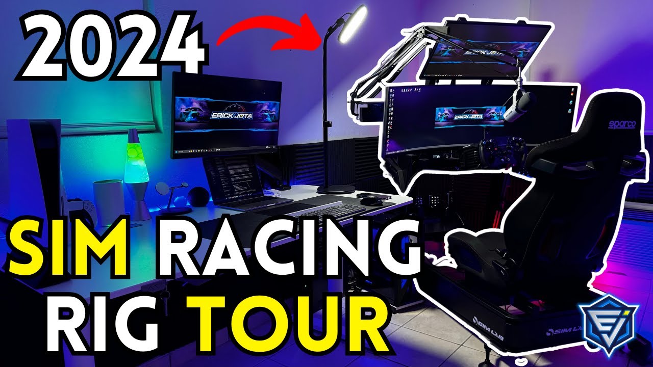 Mi SETUP de SIM RACING 2024. ¡ Tour COMPLETO del RIG ! #setuptour # ...