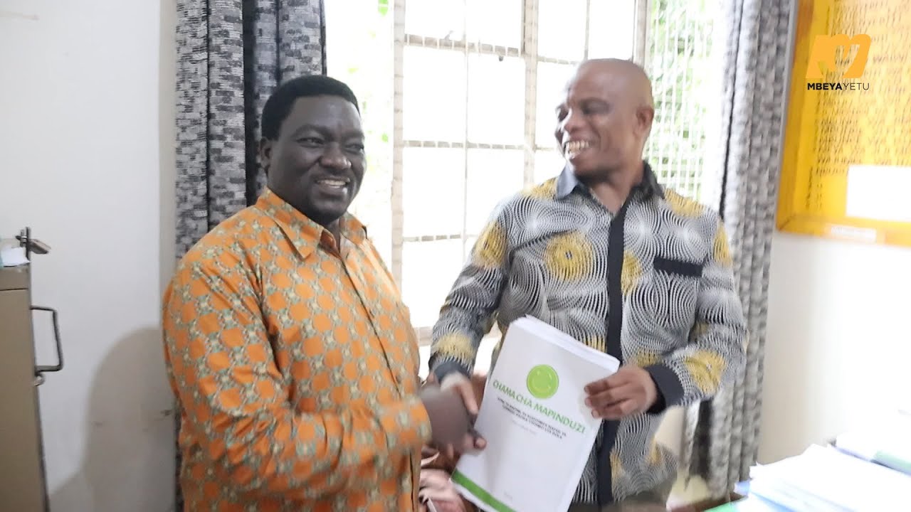 Mgombea Umeya Jiji la Mbeya, Noah Mwakisu Arejesha Fomu; Aahidi ...
