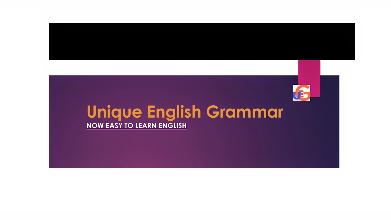 Unique English Grammar Live Stream - YouTube
