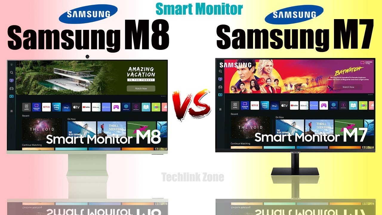 Samsung M8 32" Smart Monitor vs Samsung M7 32" Smart Monitor Comparison ...