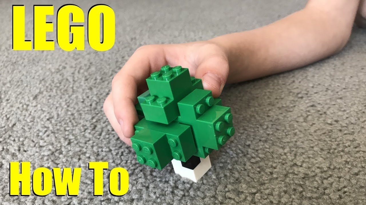 How to Make a Minecraft LEGO Tree - YouTube