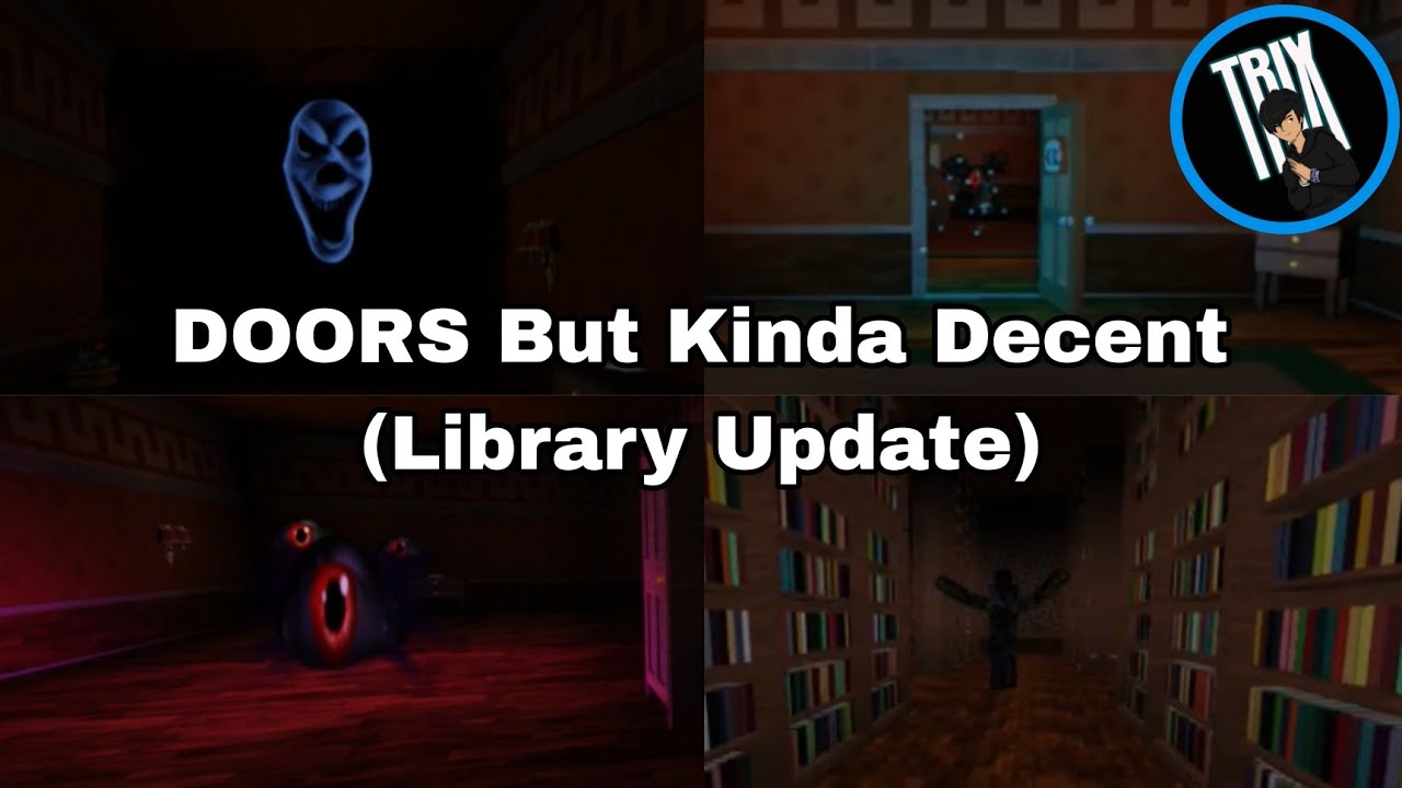 [ROBLOX] DOORS But Kinda Decent ( Library Update) | Gameplay - YouTube