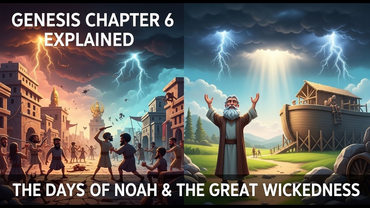 Genesis Chapter 6 Explained – The Days of Noah & the Great Wickedness ...