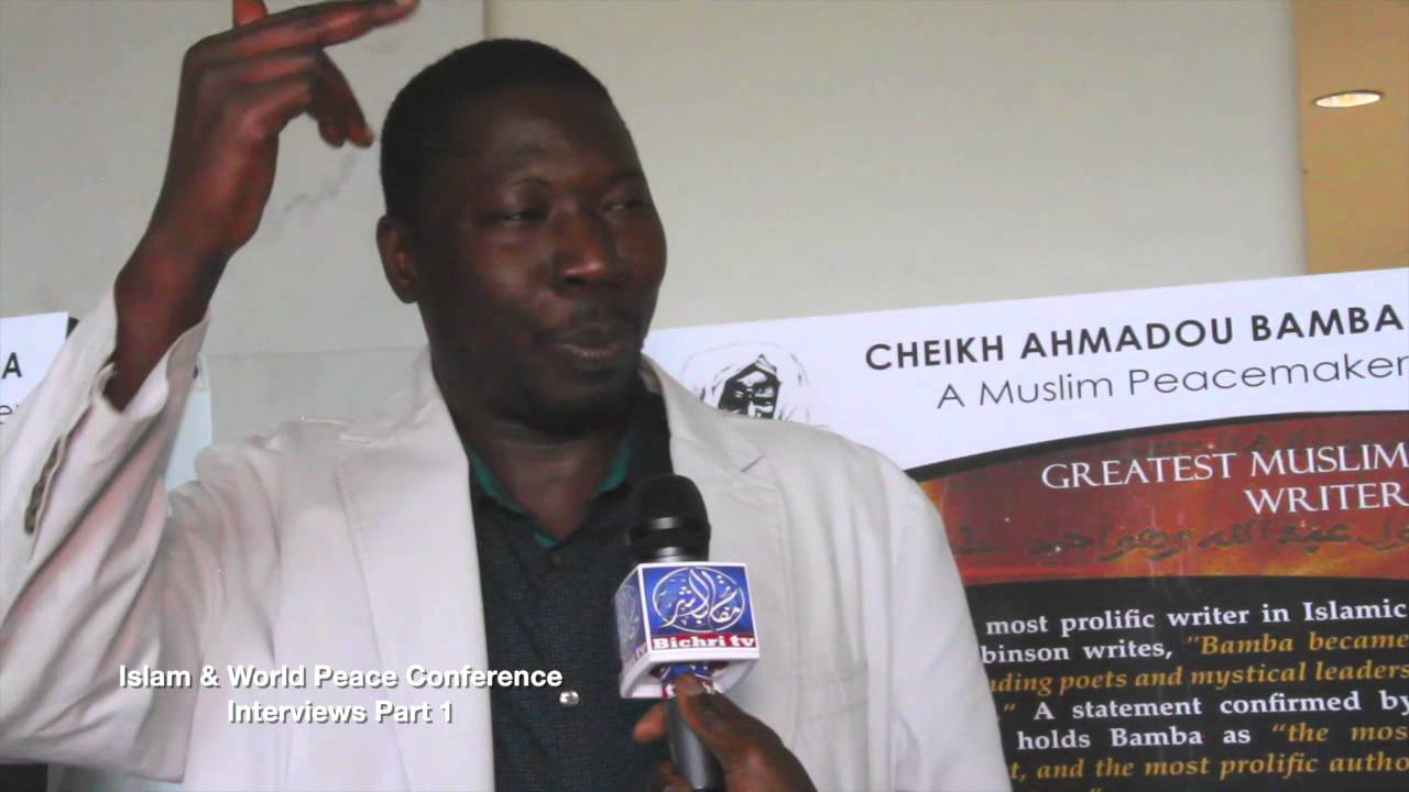 Pr. Fallou Ngom at the World Peace Conference at Columbia University ...