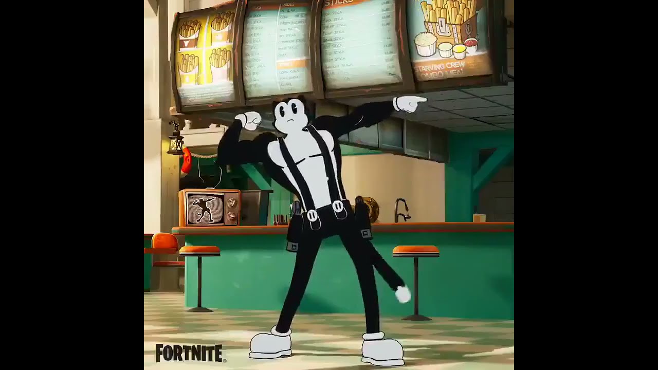 Fortnite Toon Meowscles Emote - YouTube