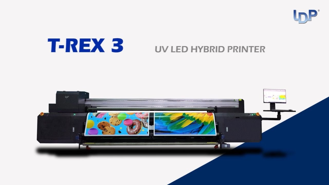 LDP T-Rex 3 (320cm) UV hybrid printer (20231101 EN). Large format ...