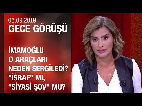 İmamoğlu o araçları neden sergiledi? \