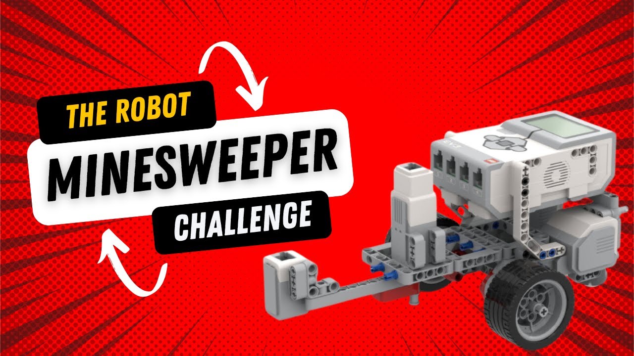 Challenge with Minesweeping Robots EV3 #lego #ev3 #stemplus - YouTube