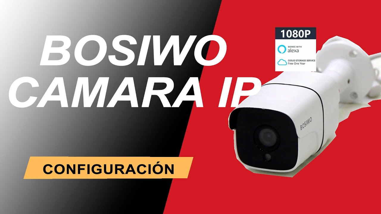 #Bosiwo #Dahua #-IPC-HFW2449S-S-IL #Kamera mit #Alexa #camaraseguridad ...