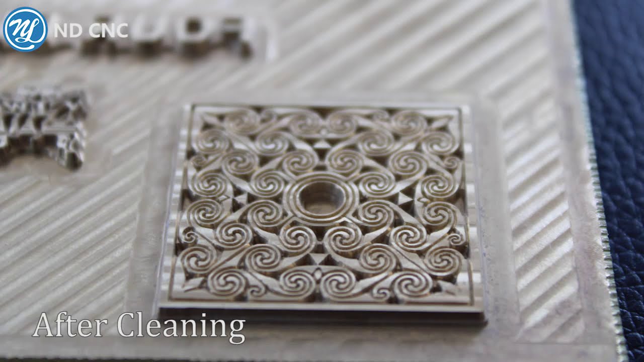 ND 6090 Brass Die Processing - YouTube