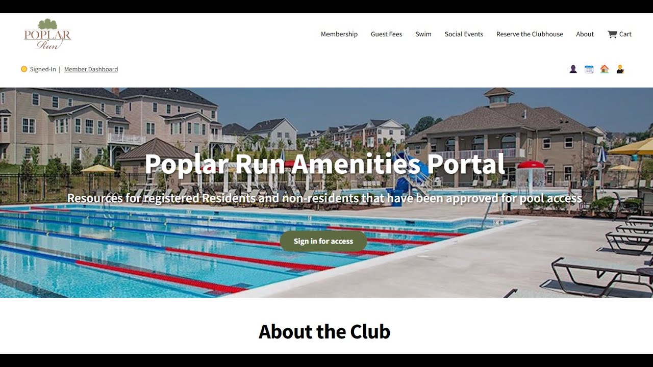 Intro to the New Poplar Run Community Site 2025 - YouTube