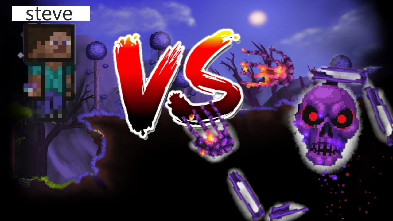 TERRARIA Meme - Steve VS Skeletron - Será que quem ganha? 🤔 #terraria # ...