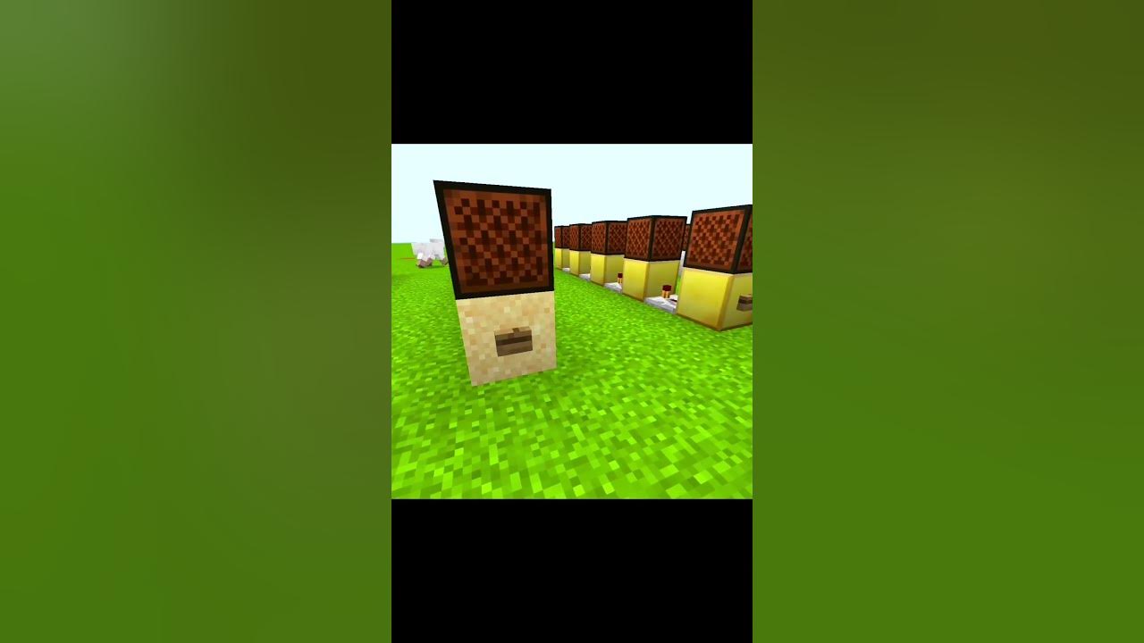 Minecraft note block instruments (part 2) #minecraft #shorts - YouTube